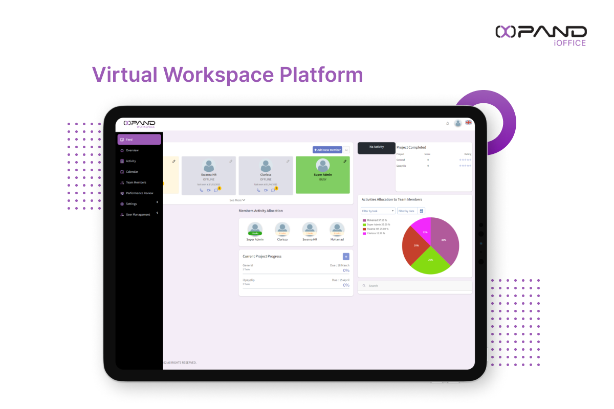 Virtual Workspace and Team Productivity Platform | 8xpand